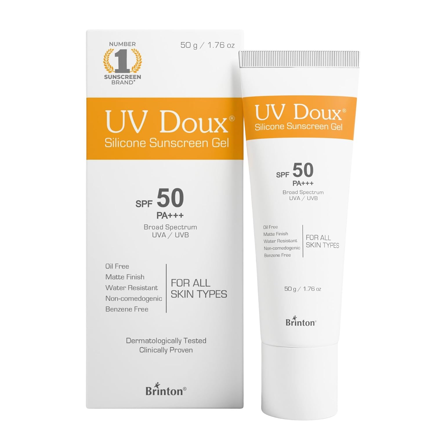 UV Doux Silicone Sunscreen Gel SPF 50 PA+++|India’s No.1 Dermatologist ...