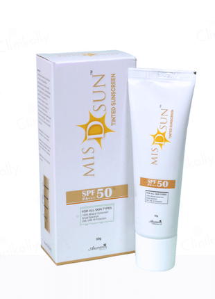 Mis D Sun Tinted Sunscreen SPF PA +++ 50