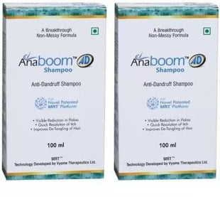 anaboom ad anti dandruff shampoo 100 ml 2 pack
