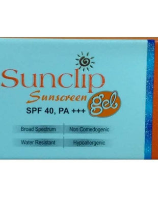cadila sunclip sunscreen spf 40 gel