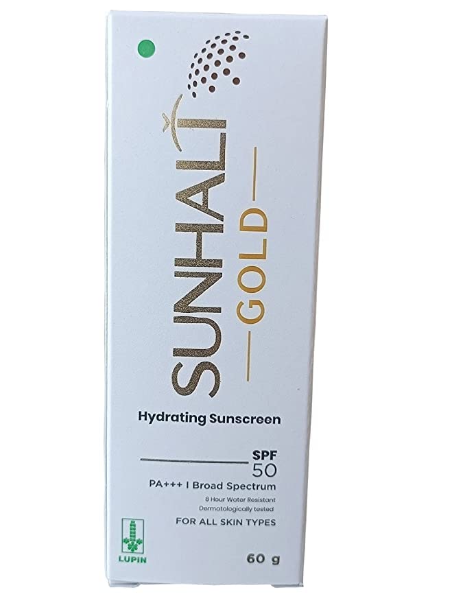 Sunhalt Gold sunscreen spf 50 60g – KarissaKart